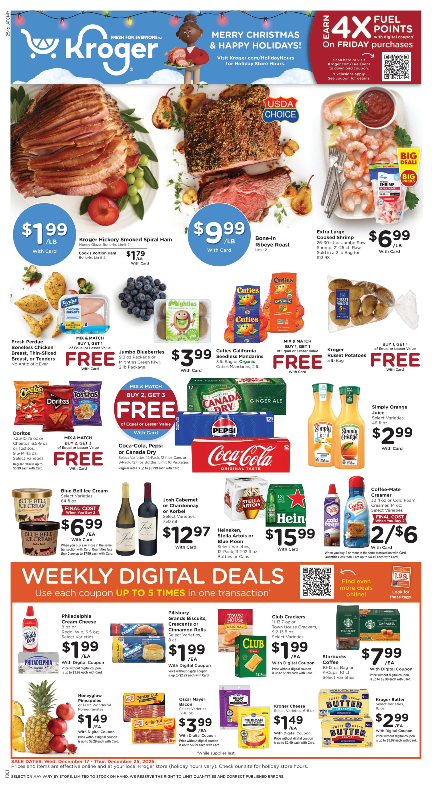 Kroger Weekly Ad Preview valid December 17 - December 23, 2025